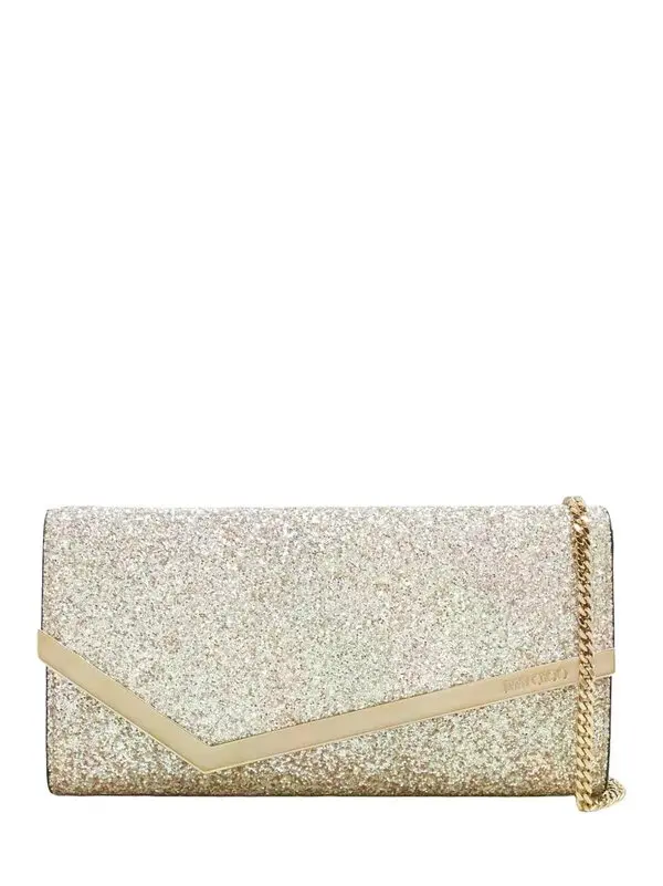 JIMMY CHOO Emmie Chain Clutch - Gold
