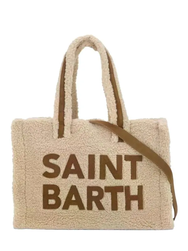 MC2 SAINT BARTH Tote Bag With Removable Strap - Neutrals