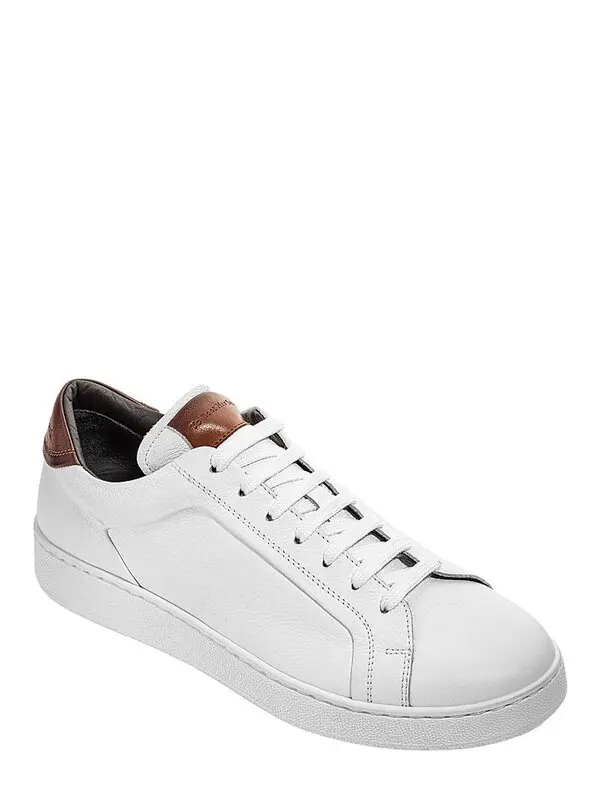To Boot New York Monterey Leather Sneakers - Bianco/tan