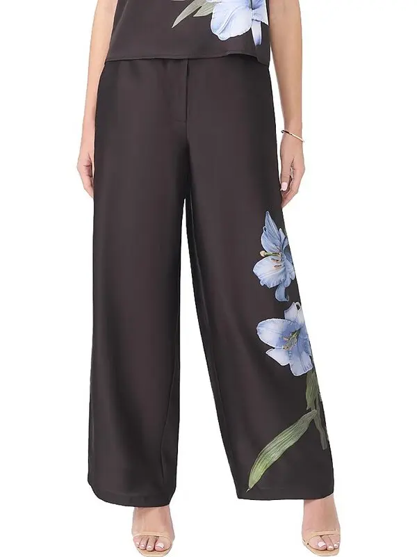 Vince Camuto Wide Leg Pull-on Pants - Sky