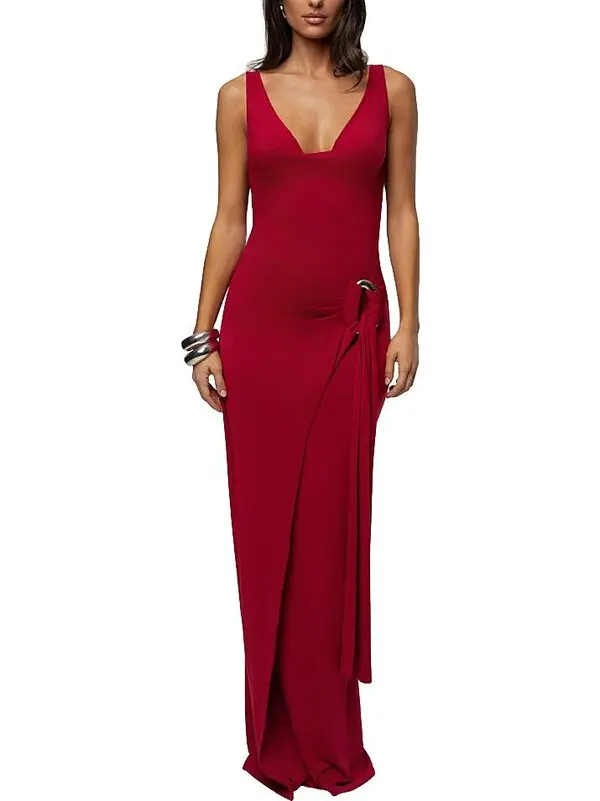 JLUXLABEL Divine State Maxi Dress - Red