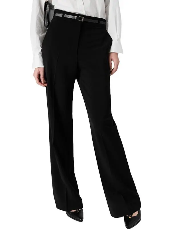 Gerard Darel Alyce Wide Leg Trousers - Black