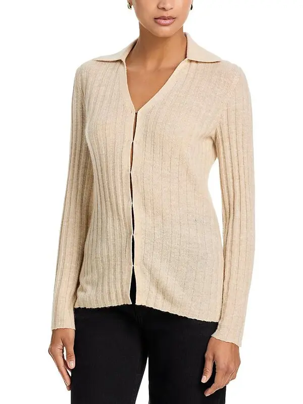 Guest In Residence Breezy Cardigan Sweater - Sandstone
