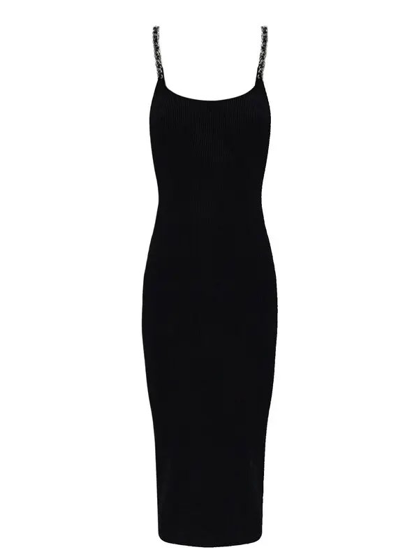 Michael Kors Stretch Knit Dress - Black