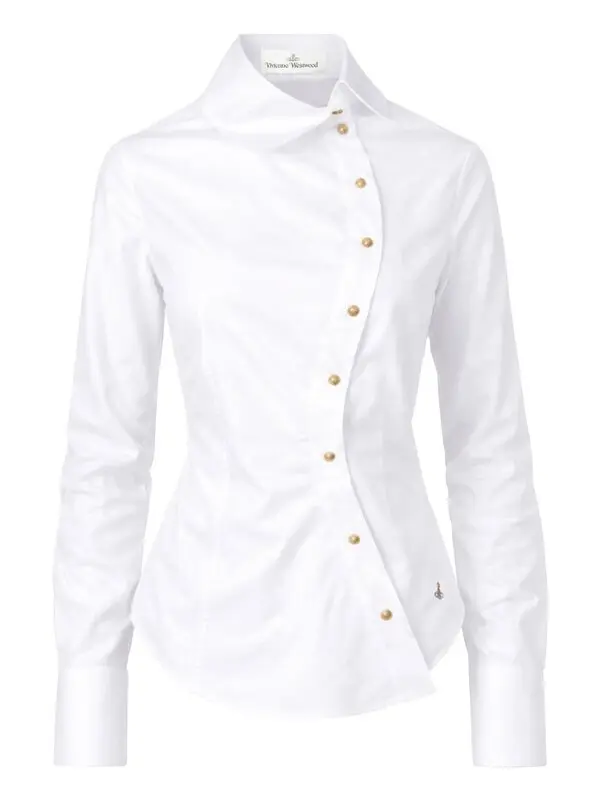 VIVIENNE WESTWOOD Collared Button-down Shirt - White