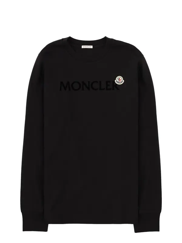 Moncler Logo Sweatshirt - Black