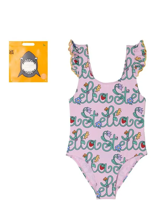 Stella McCartney Swimsuit With Logo - Multicolour