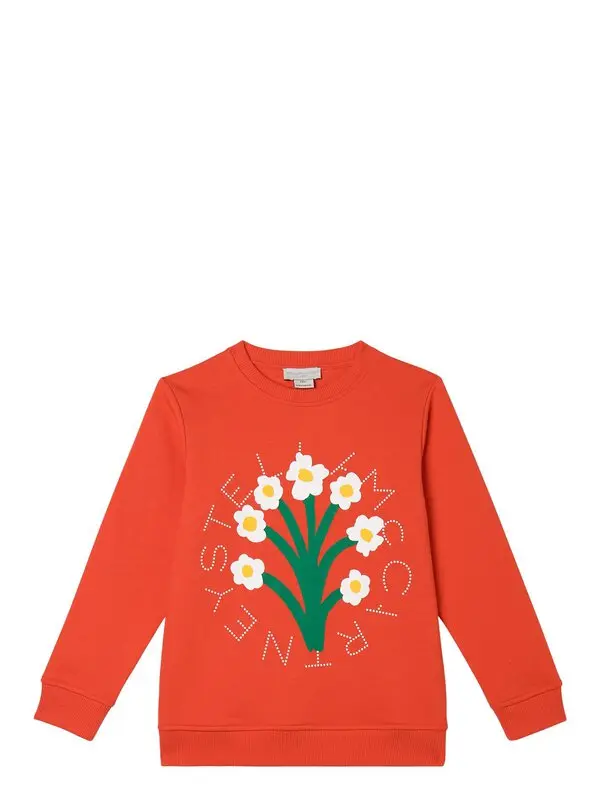 Stella McCartney Jersey With Sunflower Logo - Multicolour