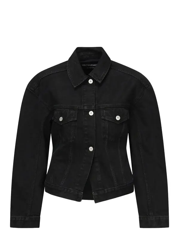 Jacquemus Denim Jacket "de-nimes - Black