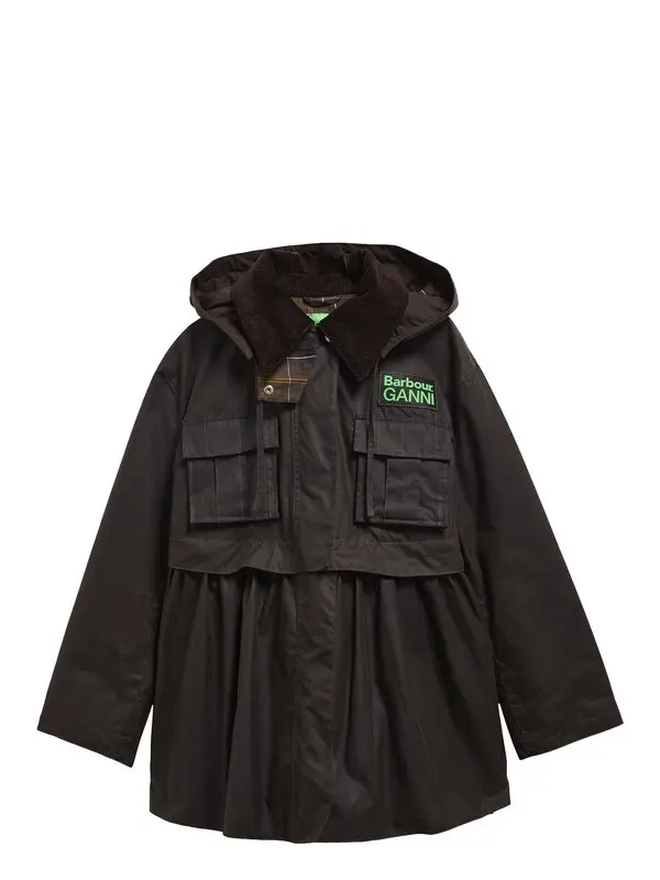 BARBOUR X GANNI Coat - Brown