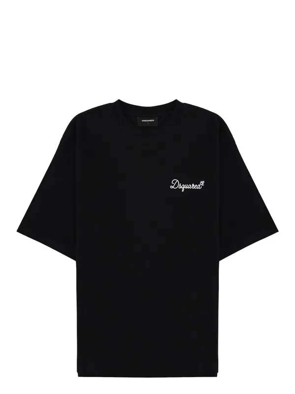 Dsquared2 T-shirt With Logo - Black