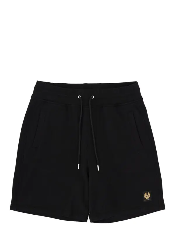 Belstaff Logo Detailing Shorts - Black