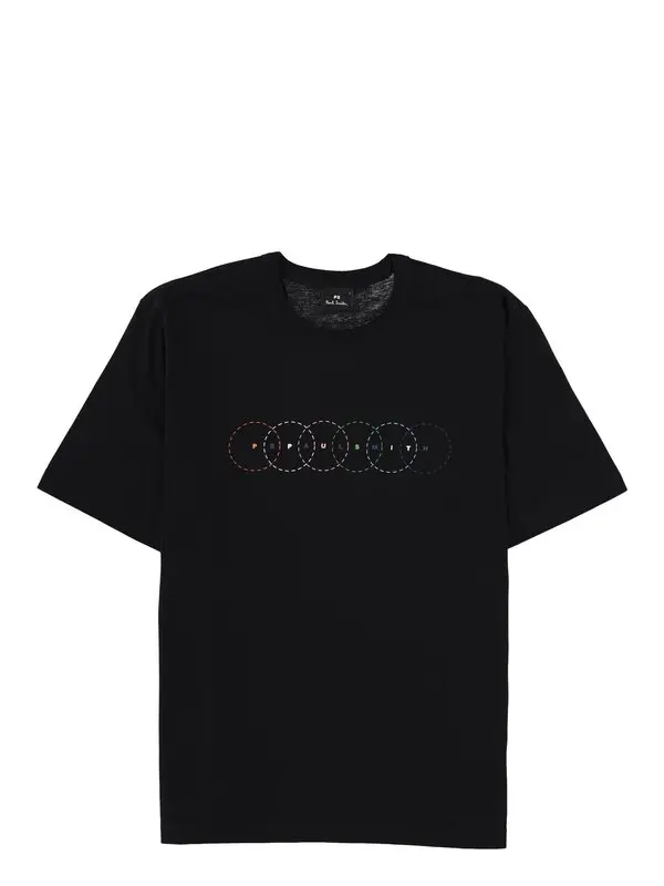 Paul Smith Logo Print T-shirt - Black
