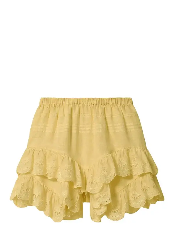 MARANT ETOILE Jocadia Shorts - Green