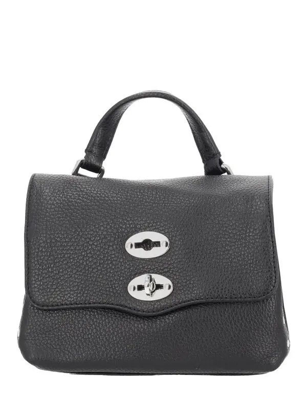 ZANELLATO Baby Postina Top Handle Bag - Black