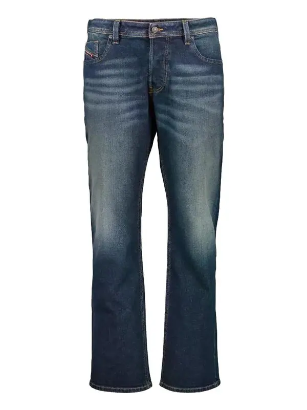 DIESEL® Logo-patch Jeans - Blue