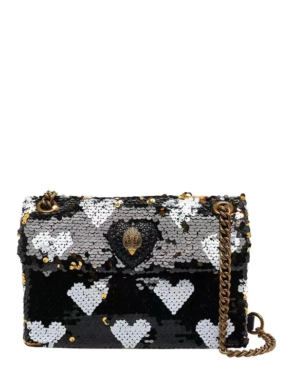 Kurt Geiger Kensington Embellished Shoulder Bag - Black