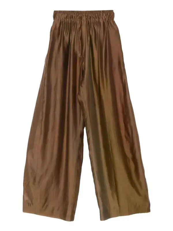 THELATEST Wide Leg Trousers - Brown