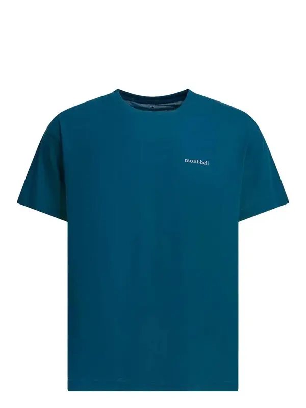 MONTBELL Crewneck Logo T-shirt - Blue