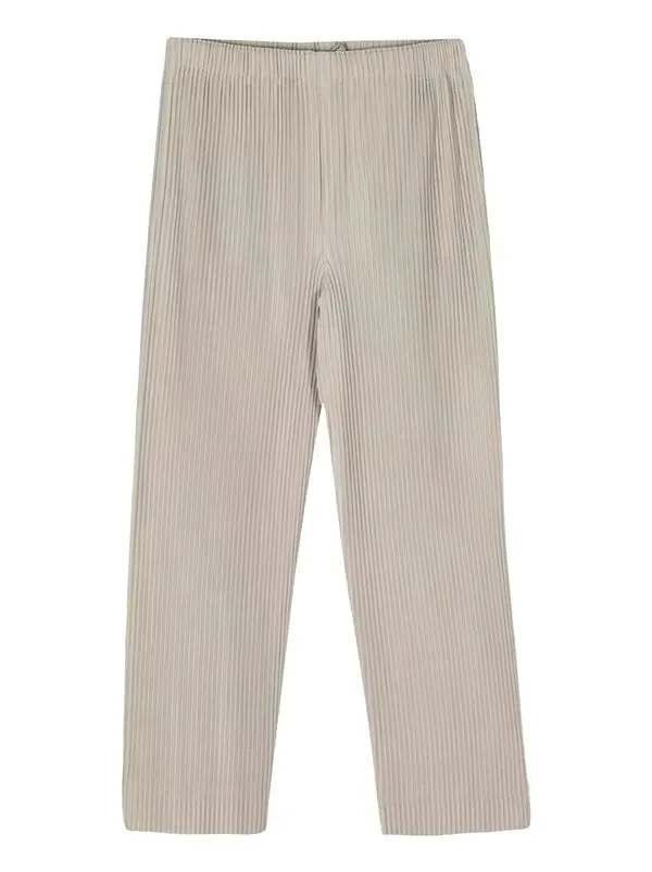 Issey Miyake Mc March Pleated Trousers - Neutrals