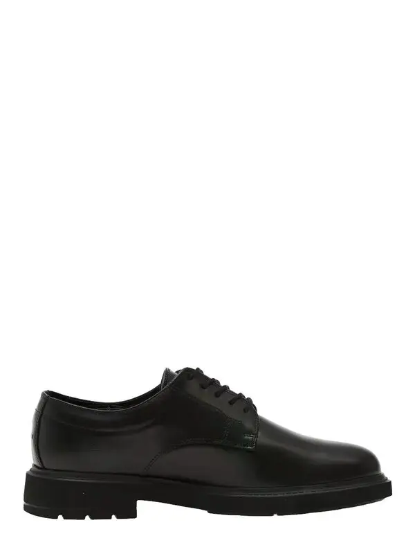 Filling Pieces Clean Derby Shoes - Black