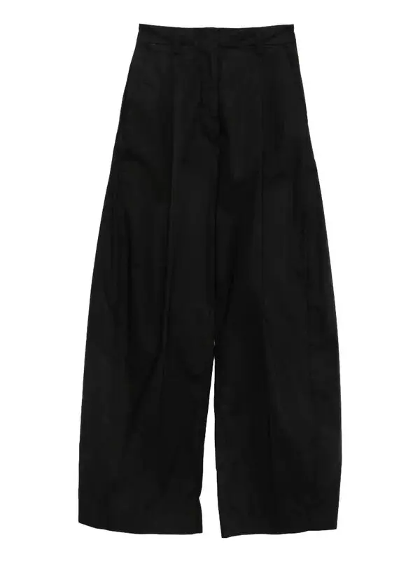 THELATEST Pleated Trousers - Black