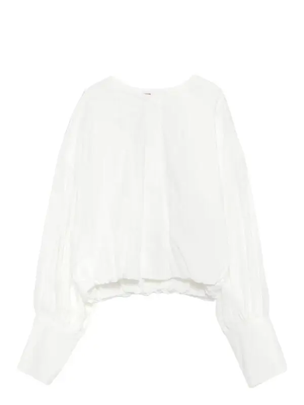 THELATEST Diana Long-sleeve Top - White