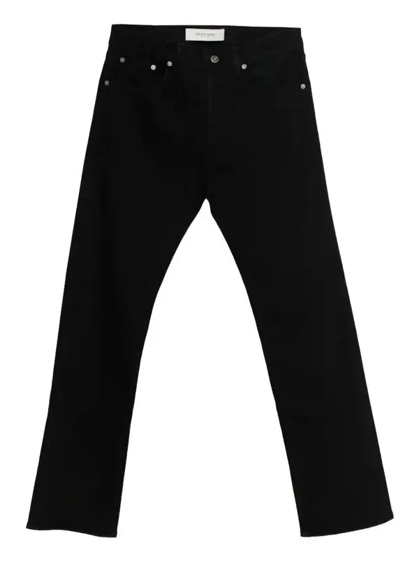 GOLDEN GOOSE Patrick Straight-leg Jeans - Black