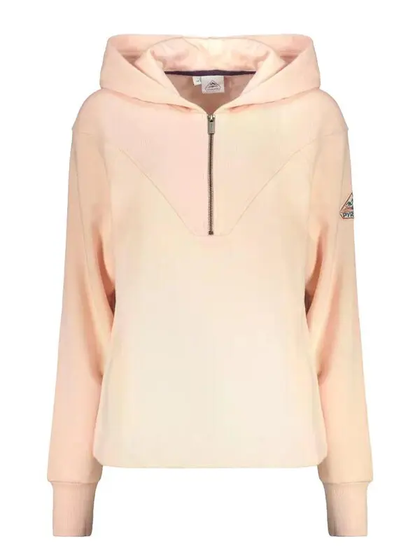 Pyrenex Zip Hooded Sweatshirt - Pink