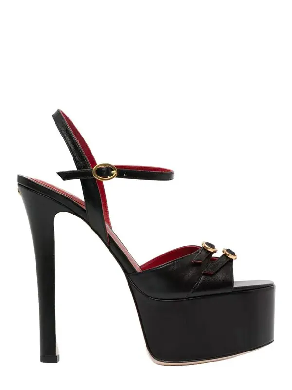 Valentino Garavani 125mm Crasher Platform Sandals - Black