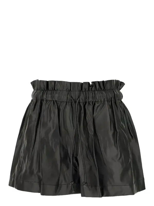 Isabel Marant Elasticated Mini Skirt - Black
