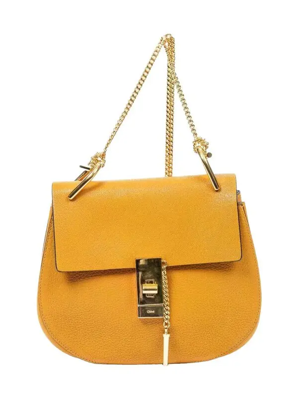 Chloé Small Drew Shoulder Bag - Yellow