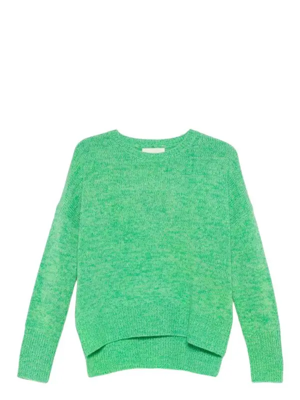 LISA YANG Mila Crew-neck Sweater - Green