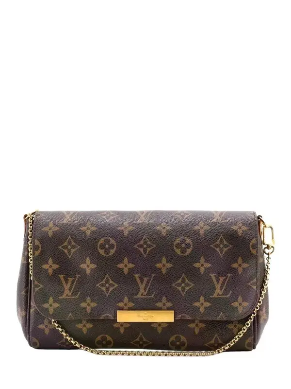 LOUIS VUITTON Favorite Handbag Monogram Canvas Mm - Brown