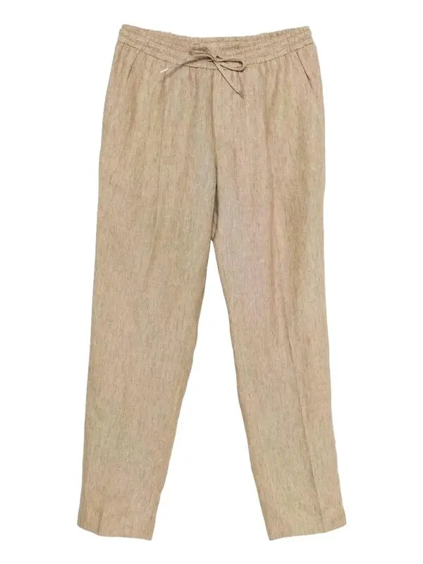 BRIGLIA 1949 Drawstring Trousers - Neutrals