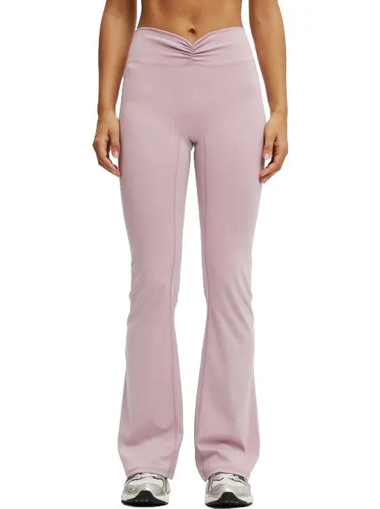 Cotton:on Active Ultra Soft Scrunch Front Flare - Dawn Pink