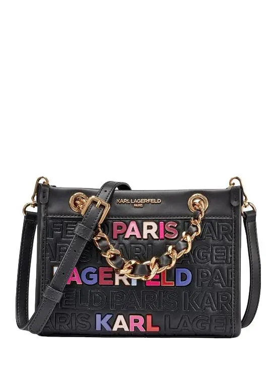 Karl Lagerfeld Paris Savoie Mini Crossbody - Black Multi