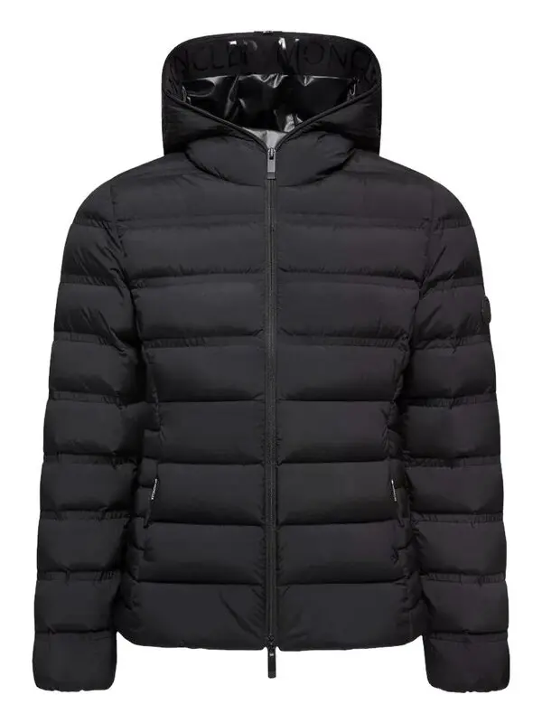 Moncler Padded Hooded Jacket - Black