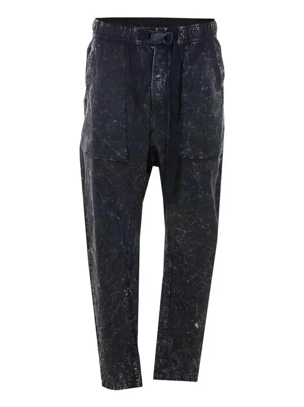 THOM KROM Marble Effect Trousers - Black