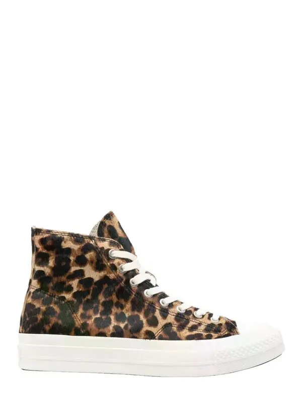 CONVERSE First String Chuck Taylor All Star Leopard-print Sneakers - Brown