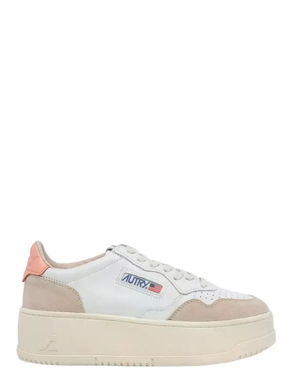 AUTRY Platform Medalist Sneakers - White