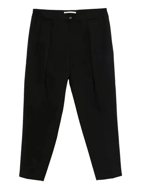 BRIGLIA 1949 Pleated Trousers - Black