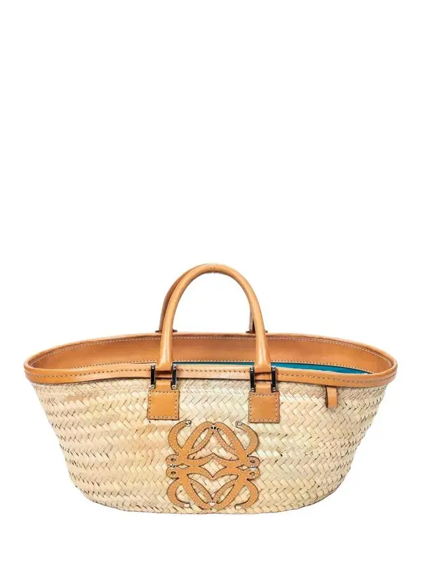 Loewe Raffia Tote Bag - Neutrals