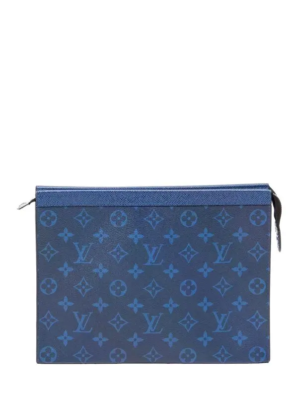 LOUIS VUITTON Pochette Voyage Mm - Blue