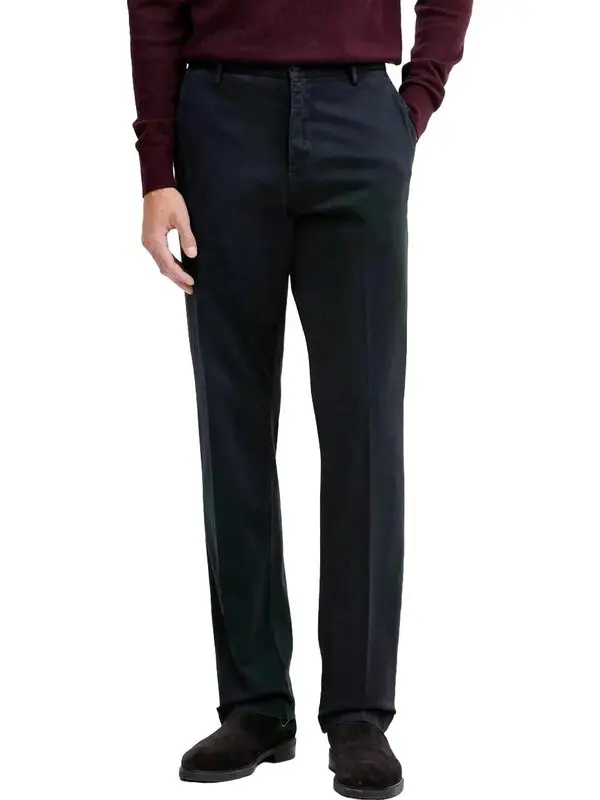 TRUSSARDI Button Fastening Trousers - Blue
