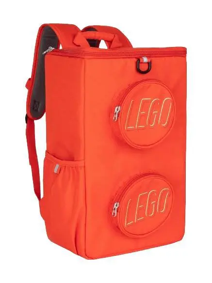 Lego Brick Cooler Backpack - Red