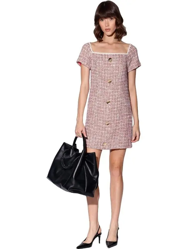 Walter Baker Hayden Tweed Mini Dress - Canyon Tweed