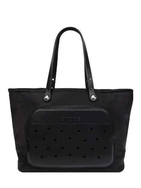 CROCS Large Tote With Pockets - Black