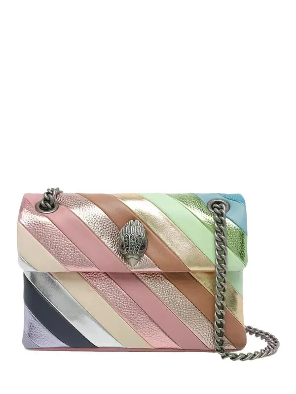 Kurt Geiger Kensington Striped Shoulder Bag - Pink