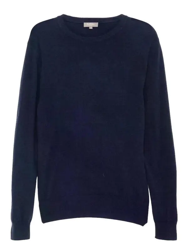 N.peal Oxford Sweater - Blue